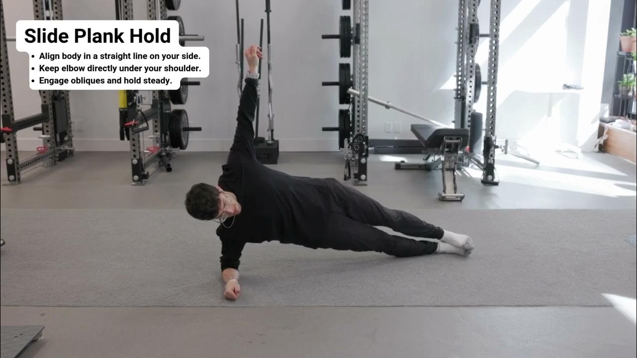 Side Plank Hold - YouTube