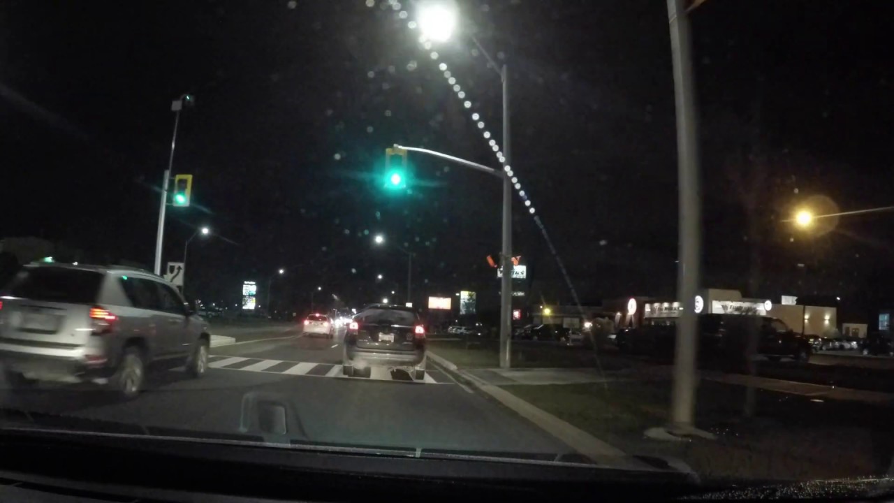 Central Hamilton Mountain Night Drive (Upper James / Garth Street ...