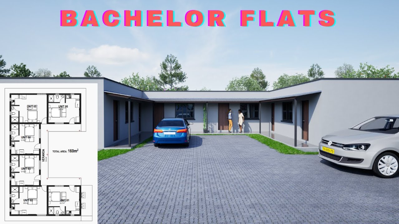 6 Bedsitter/Bachelor Backrooms designed with South African townships in ...