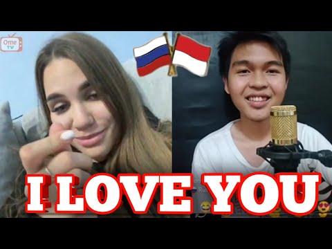 NYANYIIN BULE SAMPE BAPER | OMEGLE SINGING REACTION - OME TV |