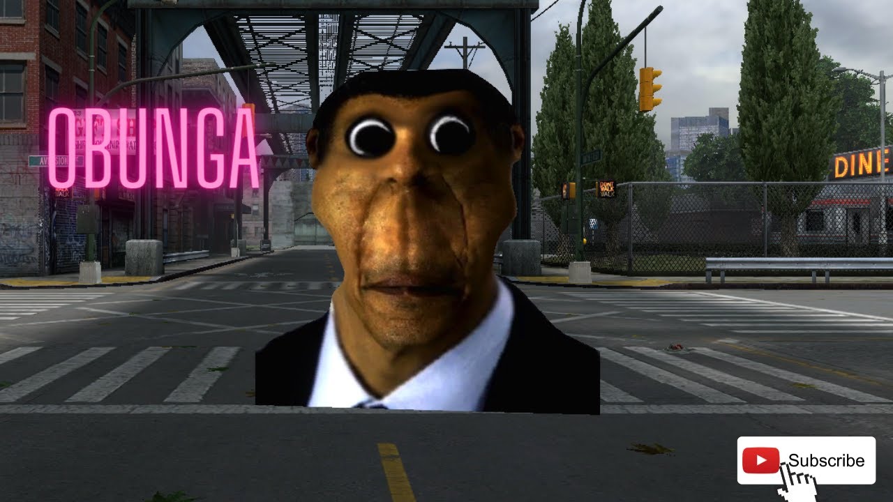 trying to run from obunga - YouTube