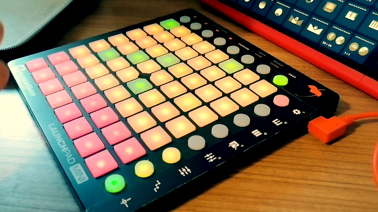 Launchpad Mini 2 and iPad Set Up - Basic Test Song - YouTube