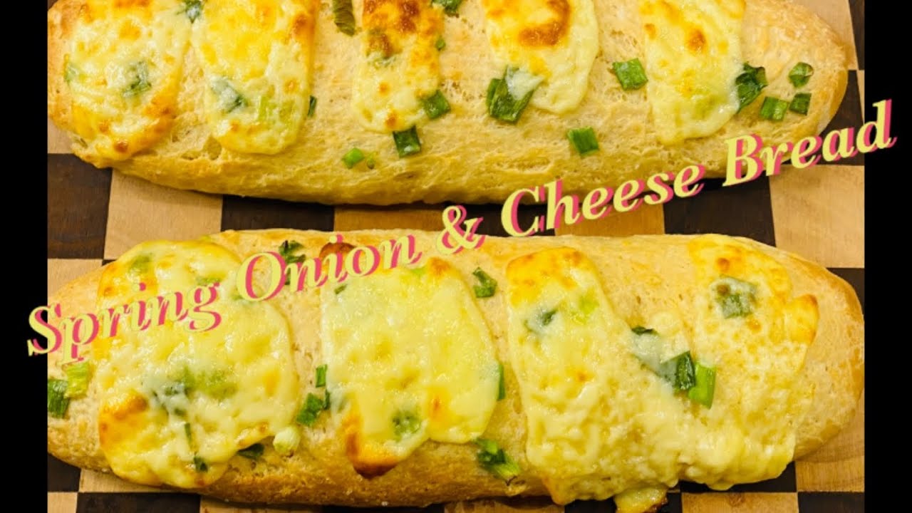 Spring Onion & Cheese Bread - YouTube
