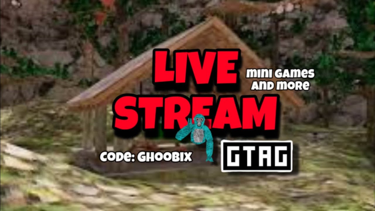 Playing Gorilla Tag live with viewers! (Minigames, Monke Up and more!) - YouTube