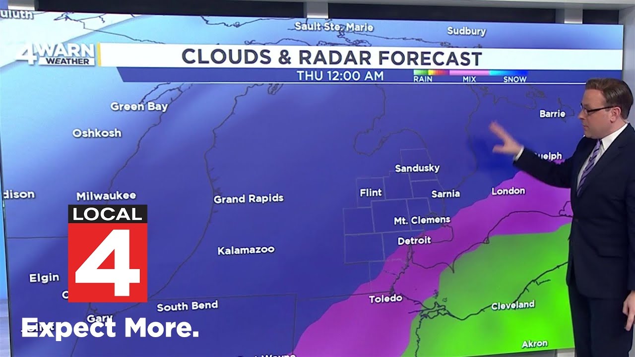 Metro Detroit weather forecast Feb. 10, 2025 -- 6 a.m. Update - YouTube