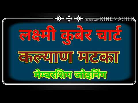 02/11/2020 Matka Satta Dhanlaxmi Kuber chart Kalyan free game - YouTube