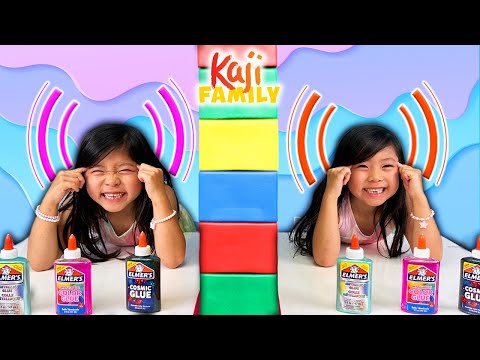 REAL TWINS Try Twin Telepathy SLIME CHALLENGE!