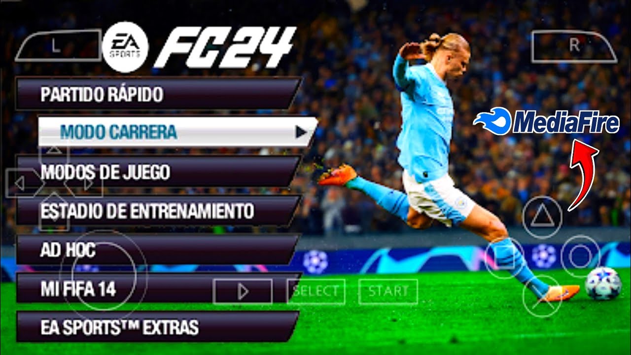 INCREDIBLE! FIFA 14 MOD FC 24 PPSSPP FULL UPDATE | FIX CAREER MODE ...