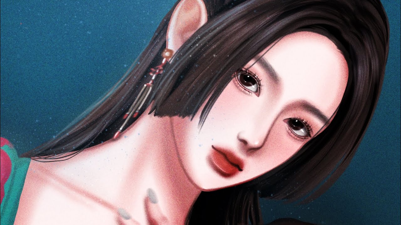 #gidle #미연 미연그리기 여자아이들 미연 Drawing (G)I-DLE Miyeon #shorts - YouTube