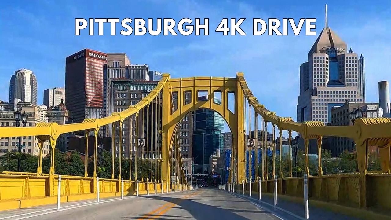 Pittsburgh 4K Driving Tour | Drive Through Downtown Pittsburgh - YouTube