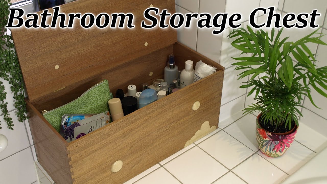 The Bubble Chest - bathroom storage chest - YouTube