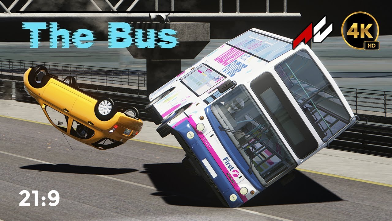 350+ MPH - Assetto Corsa Mod Bus is the Future! Ploughing Like a Madman ...