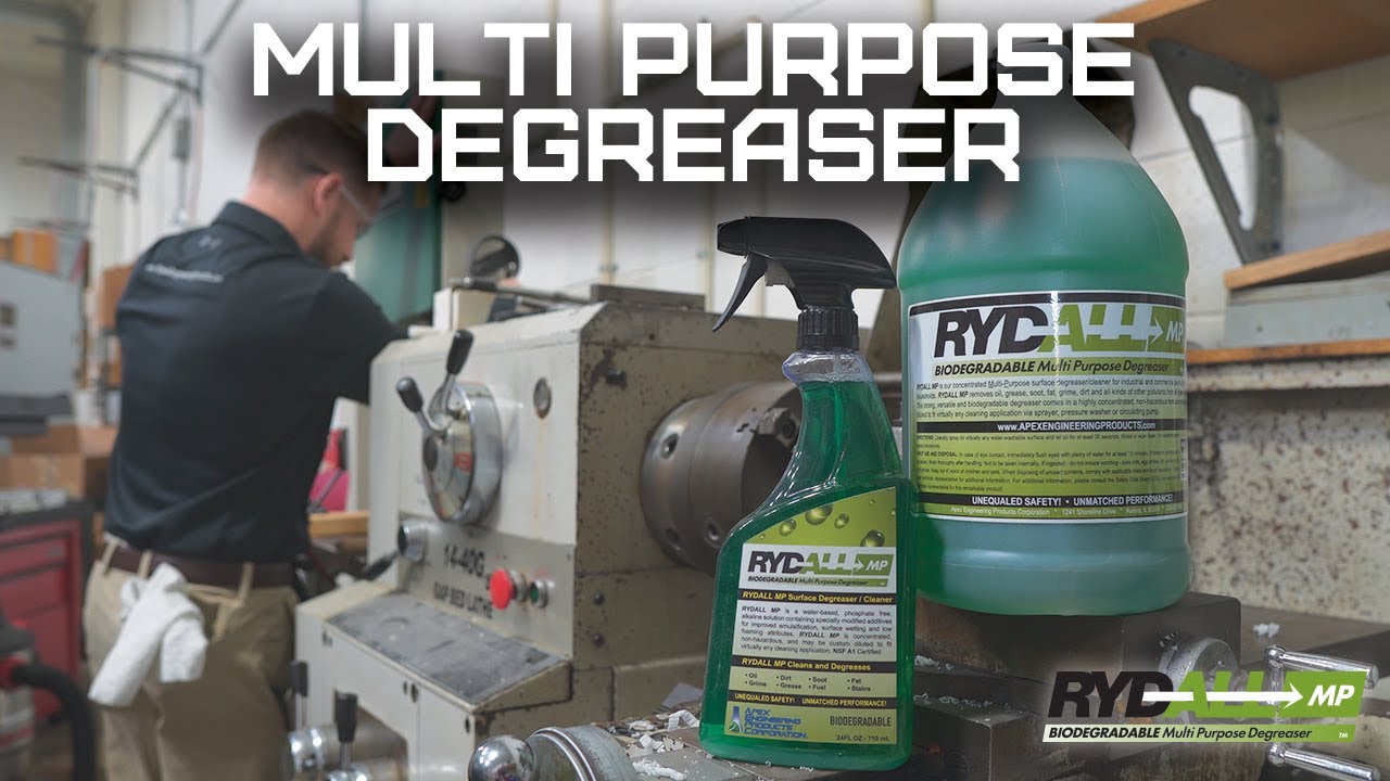 RYDALL MP Multi Purpose Degreaser - YouTube