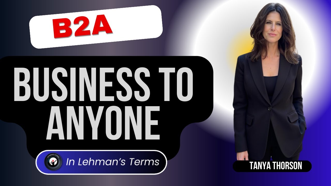 Tanya Thorson ( B2A) Business To Anyone - Strategic Marketing Innovations in Lehman's Terms ...