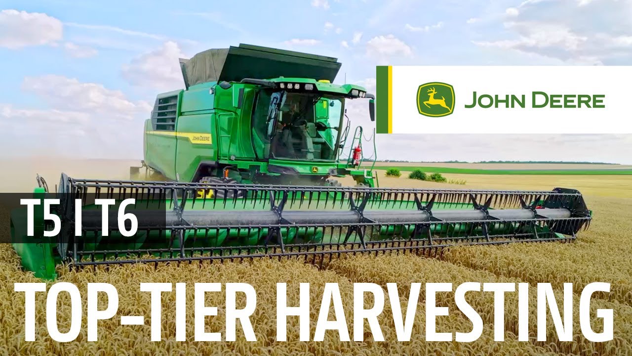 JOHN DEERE T5 I T6 multi-drum combines: Next Generation Walker Combines ...