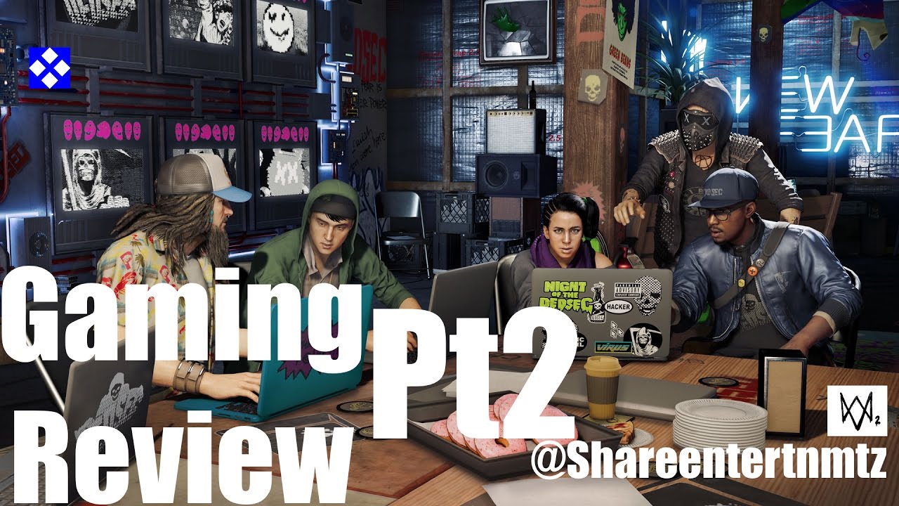 WATCH DOGS 2 Real Review Gameplay Walkthrough Pt2 (PS4) - YouTube