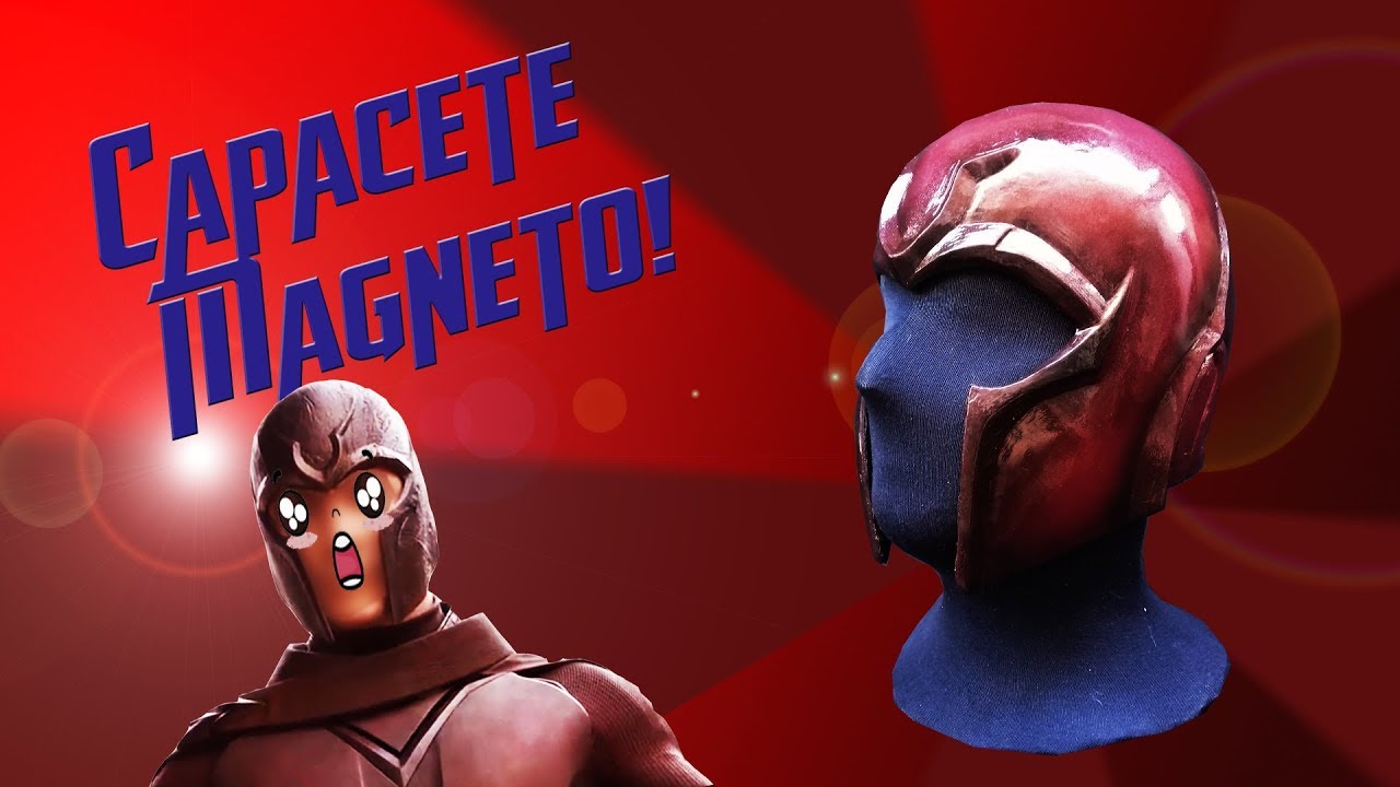 Capacete Cosplay do Magneto! - YouTube