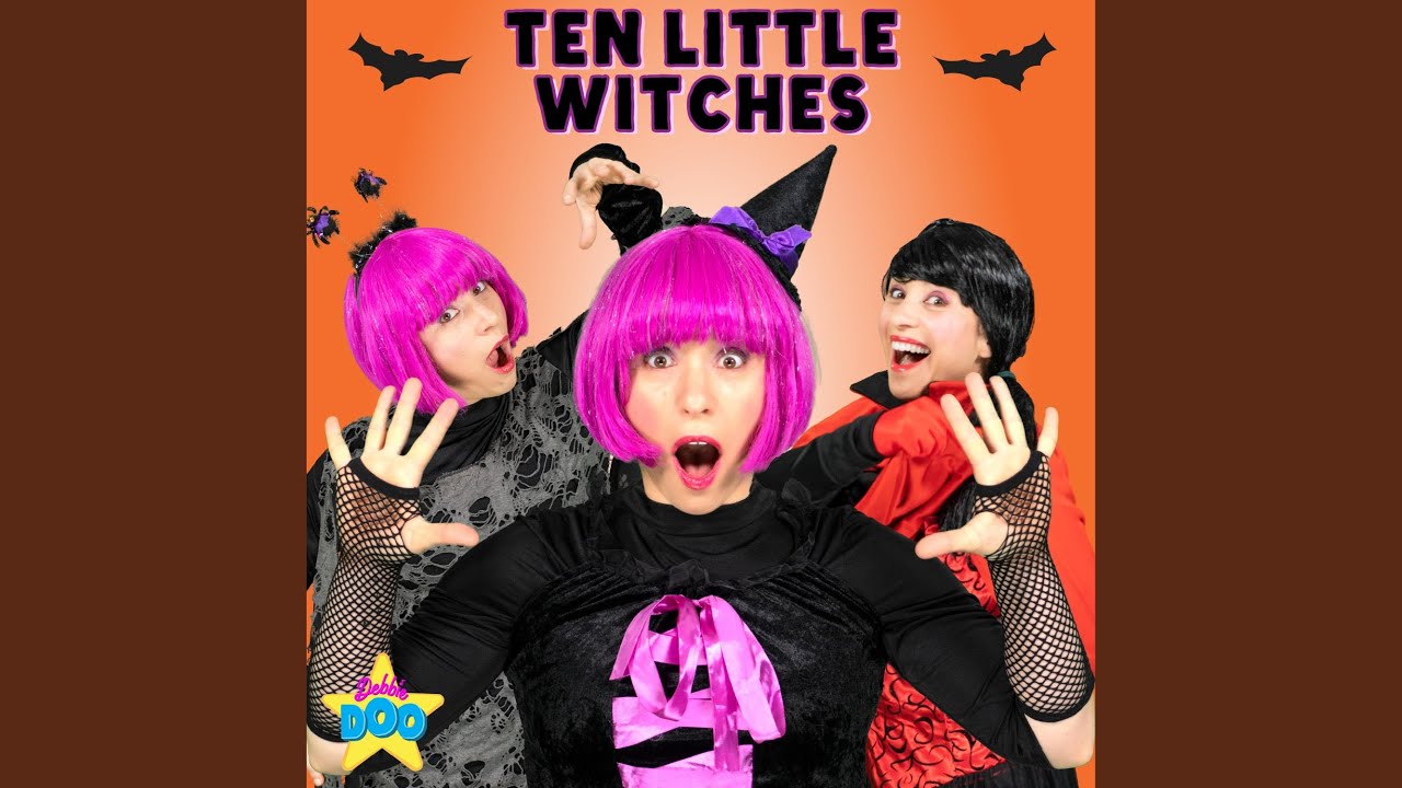 Ten Little Witches (Spooky Counting Song) - YouTube