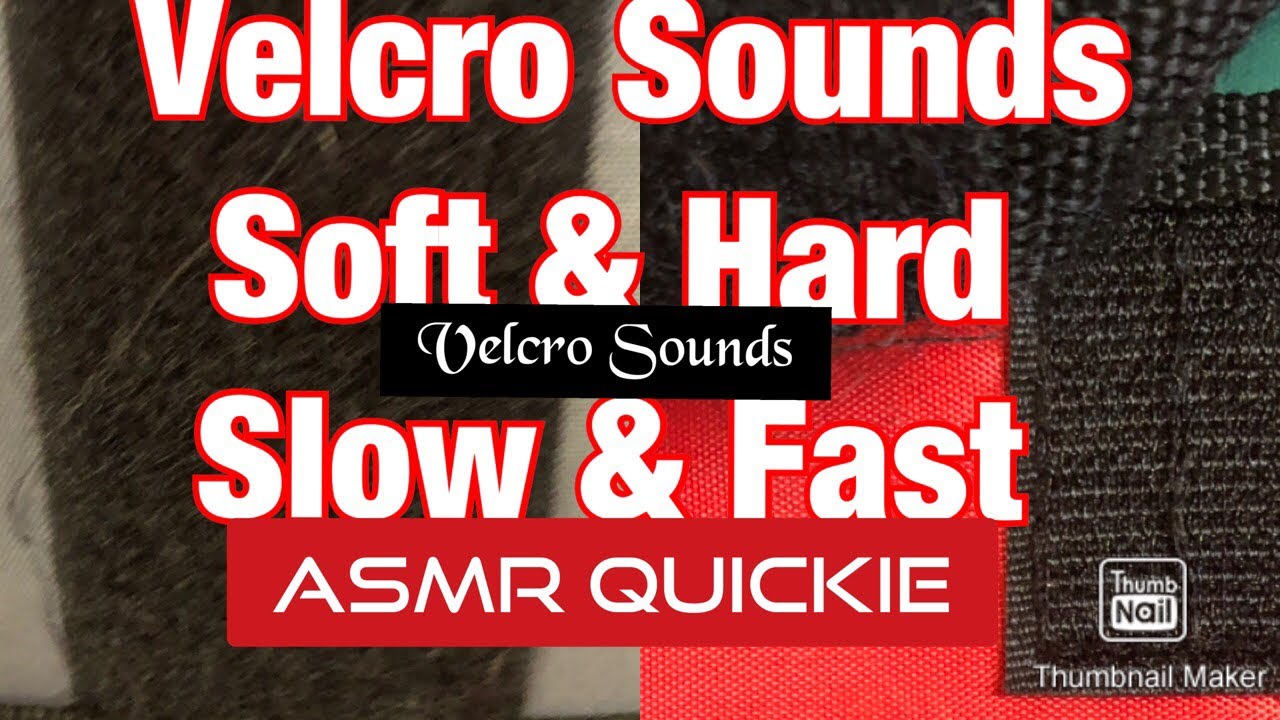 Velcro Sounds | Velcro ASMR QUICKIE - YouTube