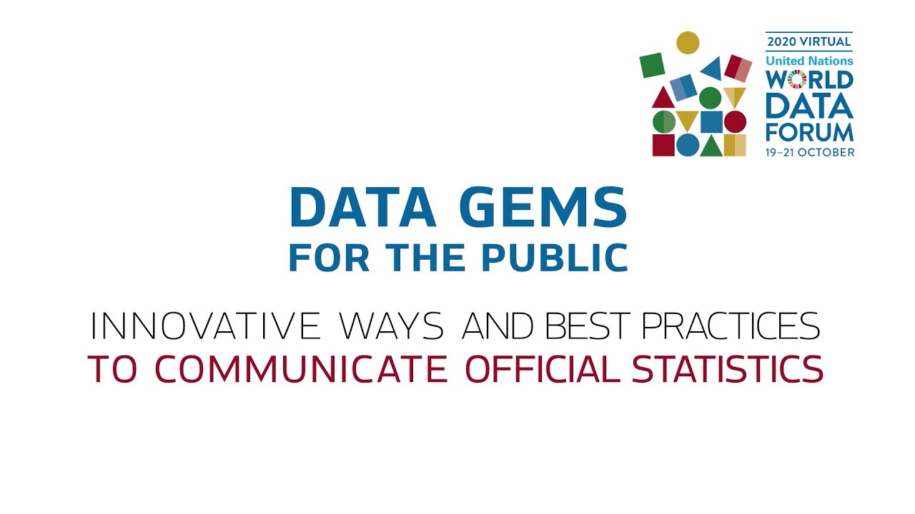 Data Gems for the Public – join live at World Data Forum 2020 - YouTube
