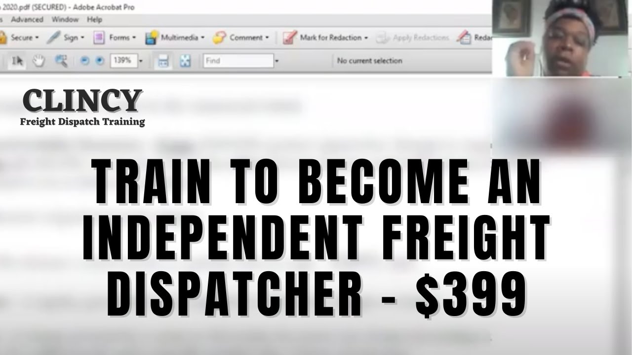 Train To Become An Independent Freight Dispatcher | LIVE, interactive ...