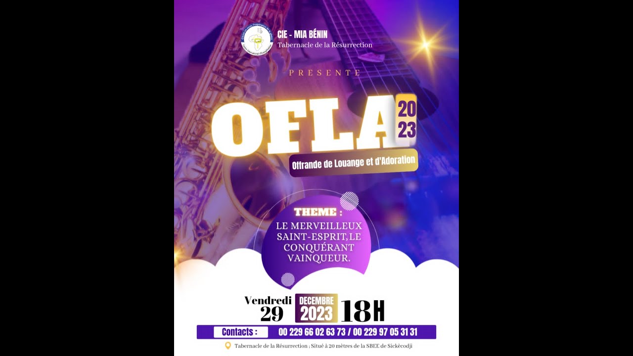 OFLA 2023 PARTIE A - YouTube