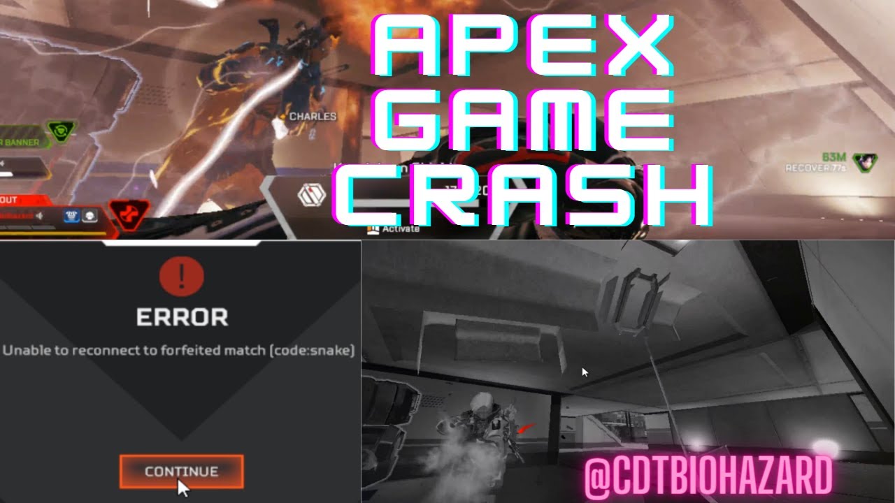 Apex Game Crash - YouTube