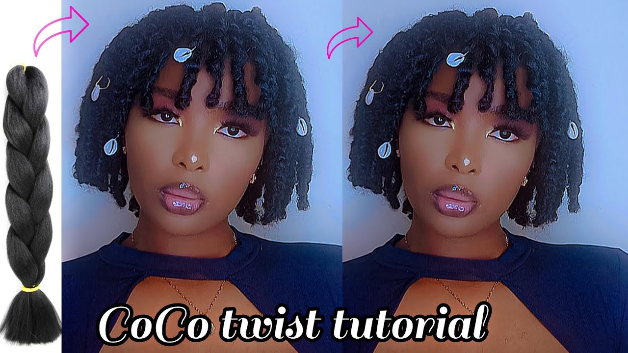 Omg😱I achieve the viral trending coco twist using normal braids wow🤩 ...