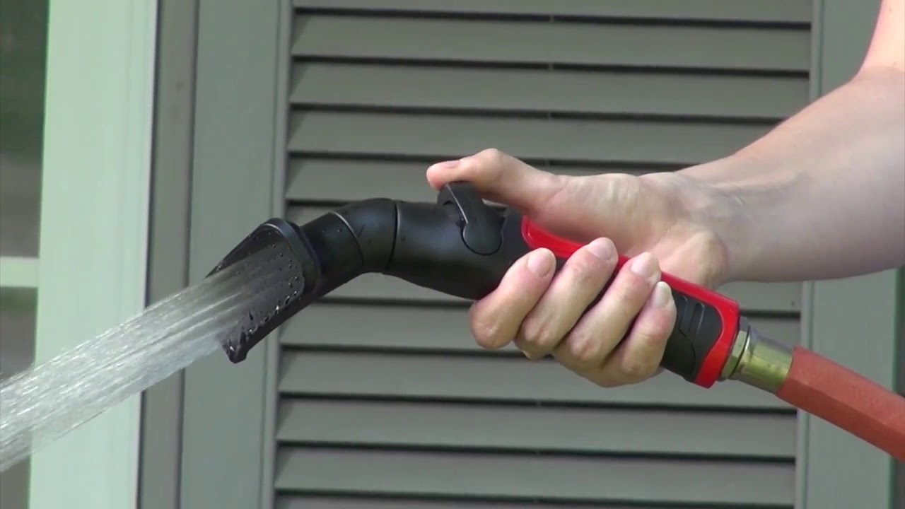 Dramm One Touch Fan Nozzle - YouTube