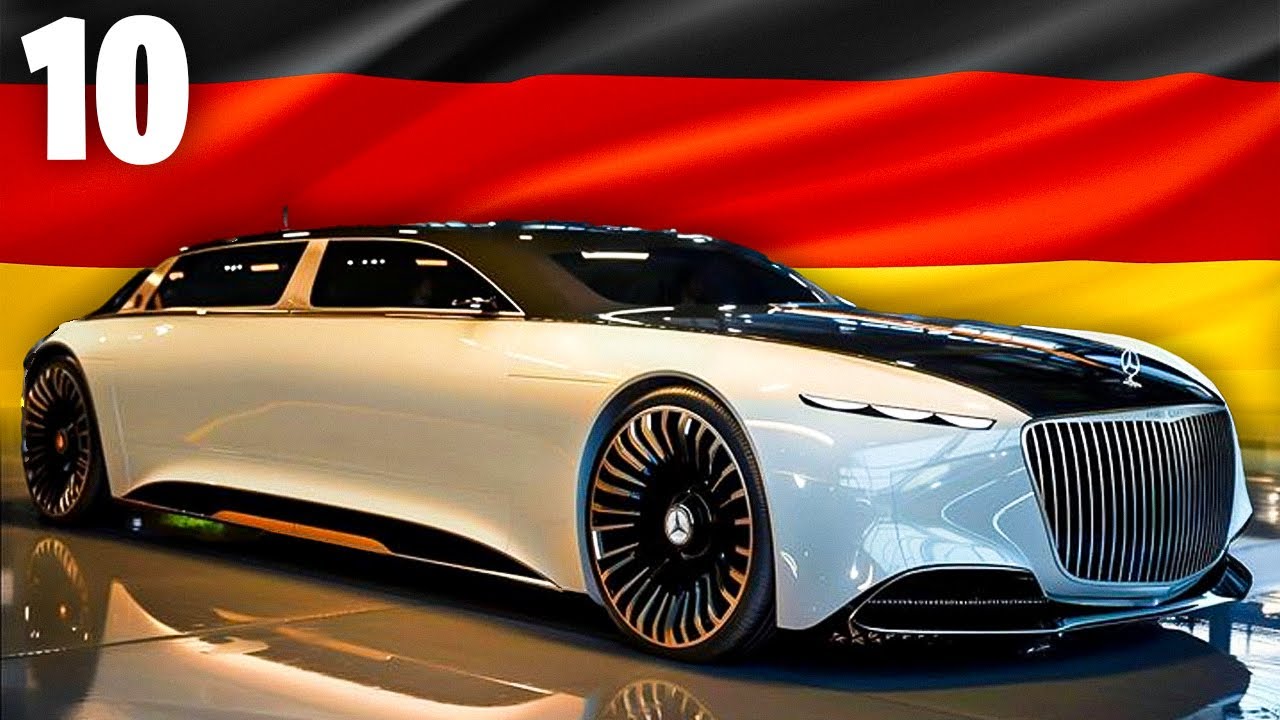 10 Most Luxurious GERMAN SUPERCARS for 2025 - YouTube