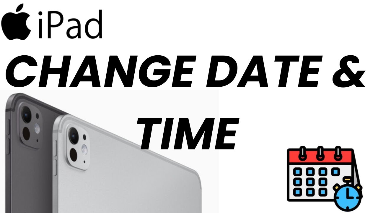 How To Change Date & Time On iPad - YouTube