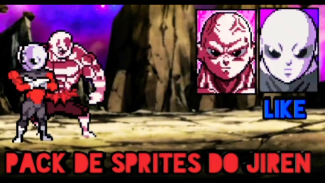 PACK DE SPRITES DO JIREN (DBS) - YouTube