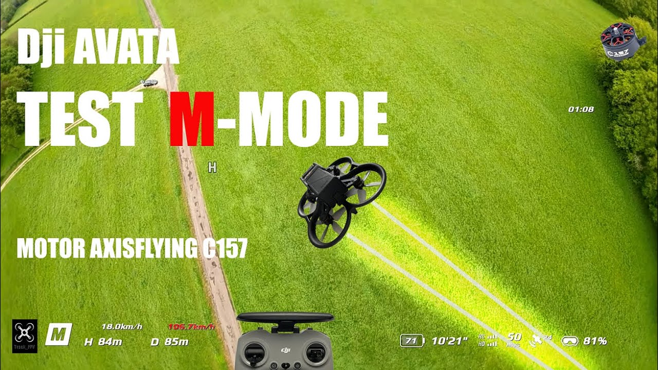 Dji AVATA Manuel-MODE Motor C157 Axis #Dji FPV - YouTube