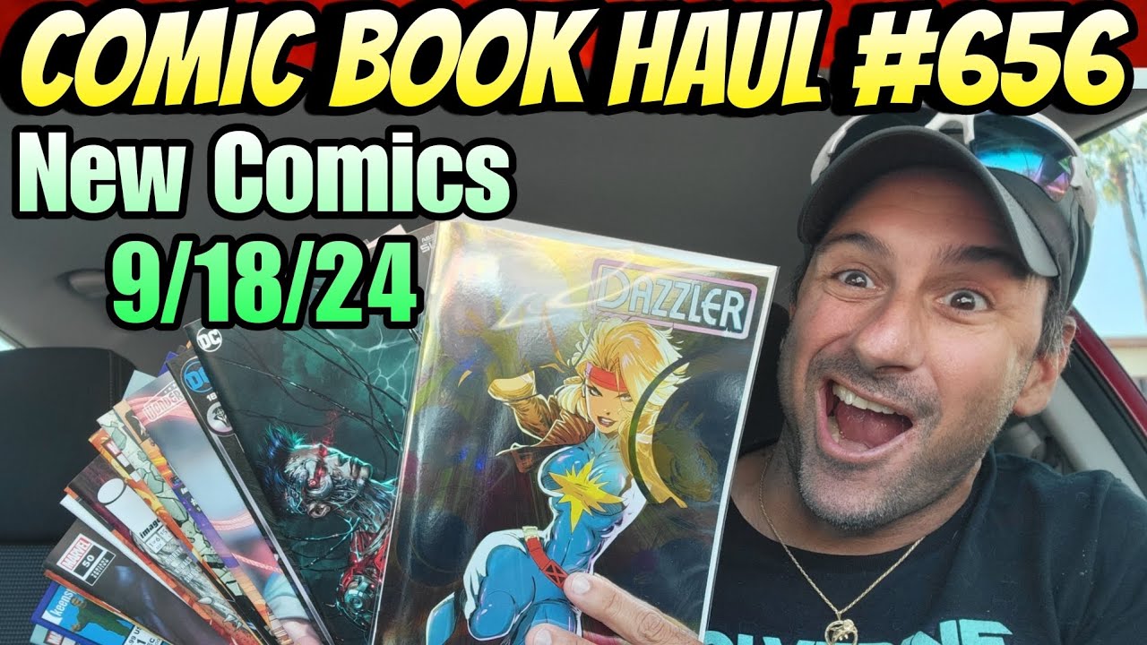 Comic Book Haul #656 What Are You Most Excited About this Week? - YouTube