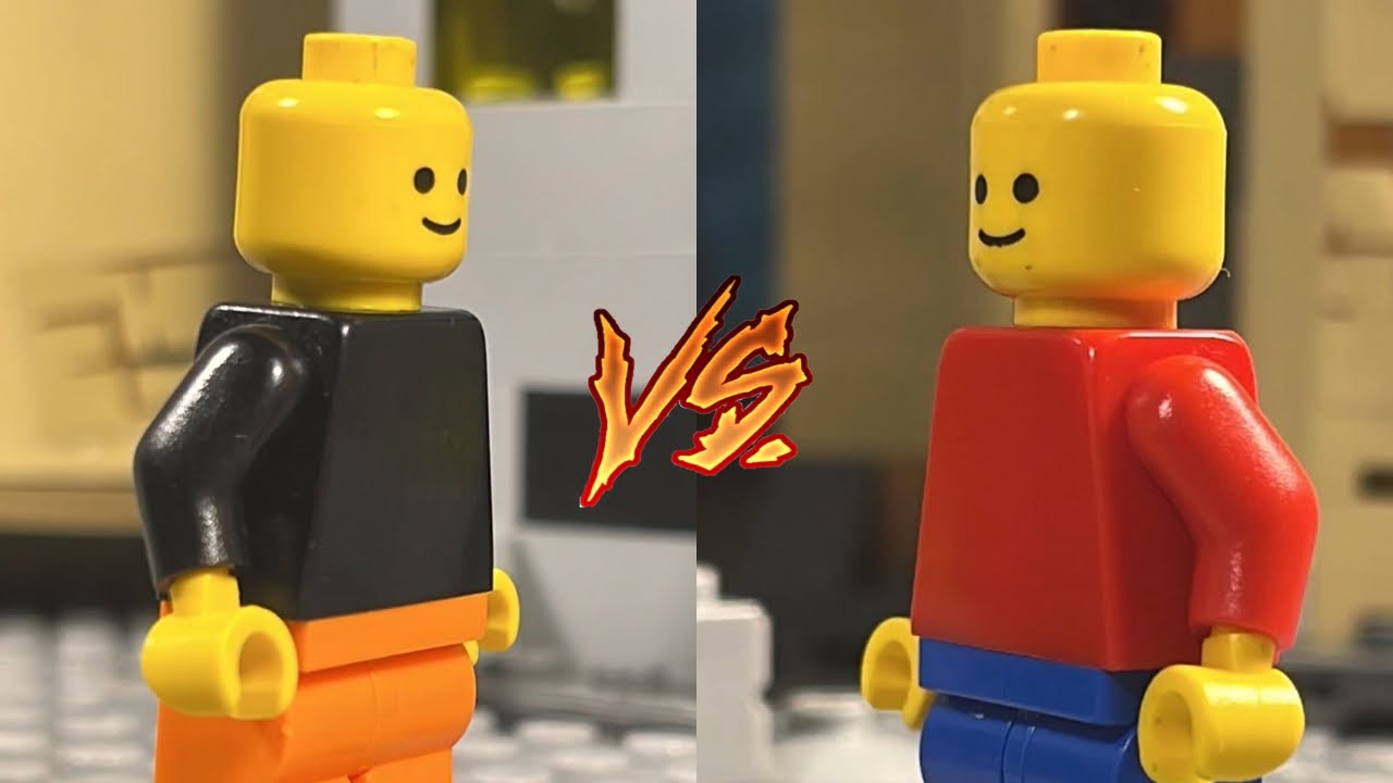 Lego Man VS. Evil Lego Man - YouTube