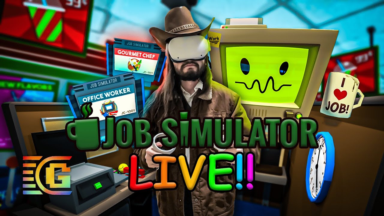 Quinston Plays Job Simulator LIVE!! - YouTube