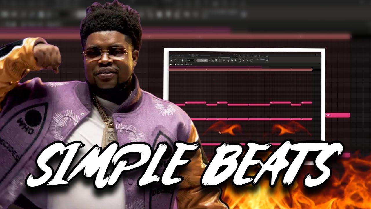 How to make simple beats with space - YouTube