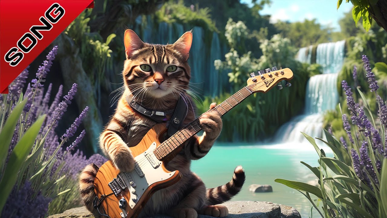 Atmospheric Rock Bliss: Best Cat Singer’s Heavenly Meows - YouTube