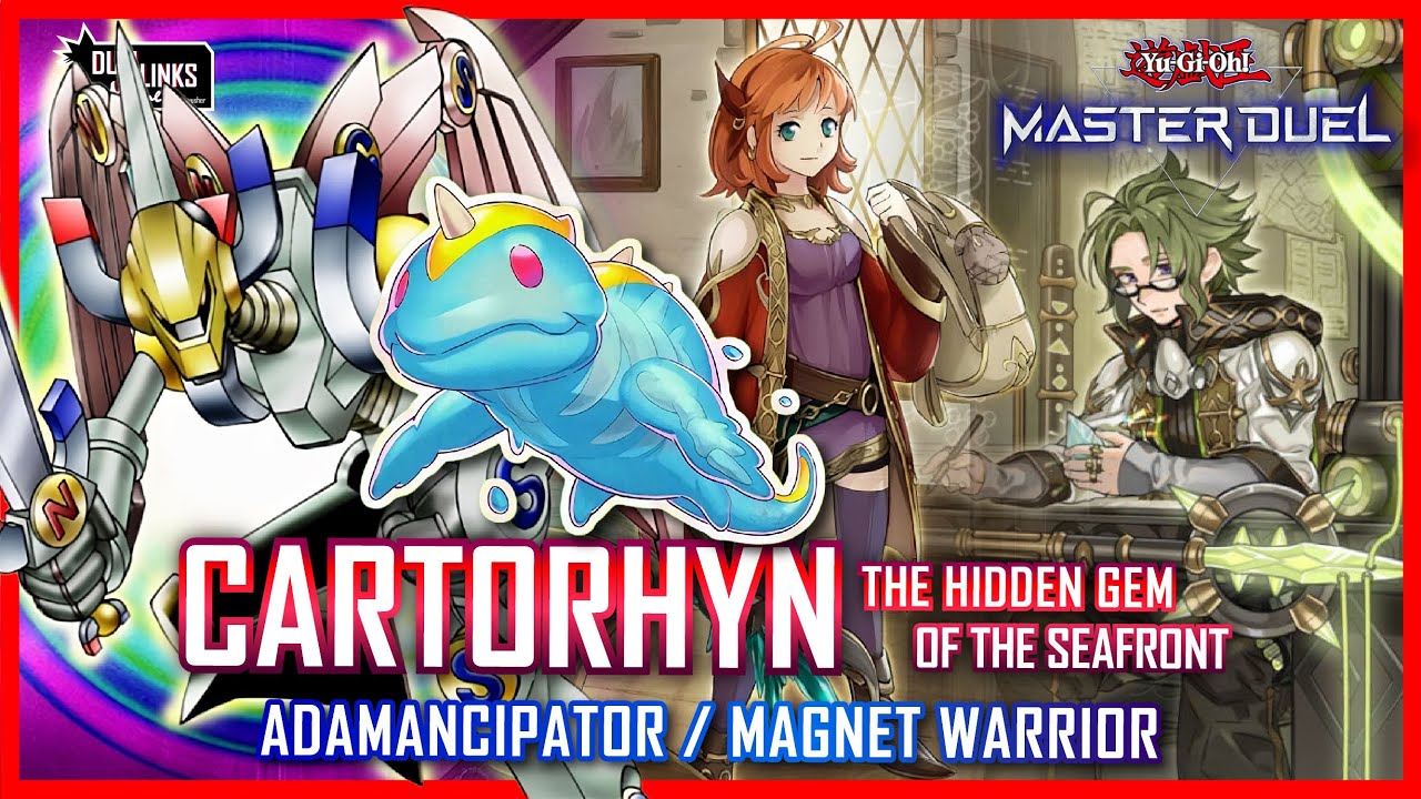 Cartorhyn the Hidden Adamancipator Support, ft. Magnet Warrior [Yu-Gi ...