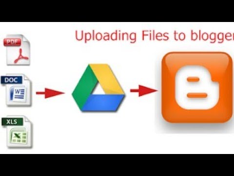 How to Upload PDF and Related Files on Blogger – Step-by-Step Guide