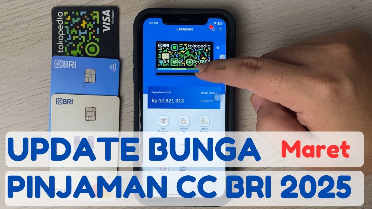 INFO BUNGA PINJAMAN DANA TUNAI KARTU KREDIT BANK BRI || MARET 2025 ...