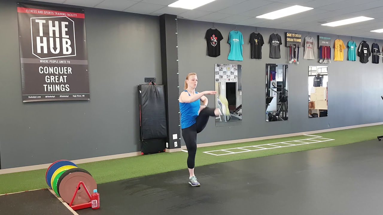 The Hub PT : At home warm-up #2 - YouTube