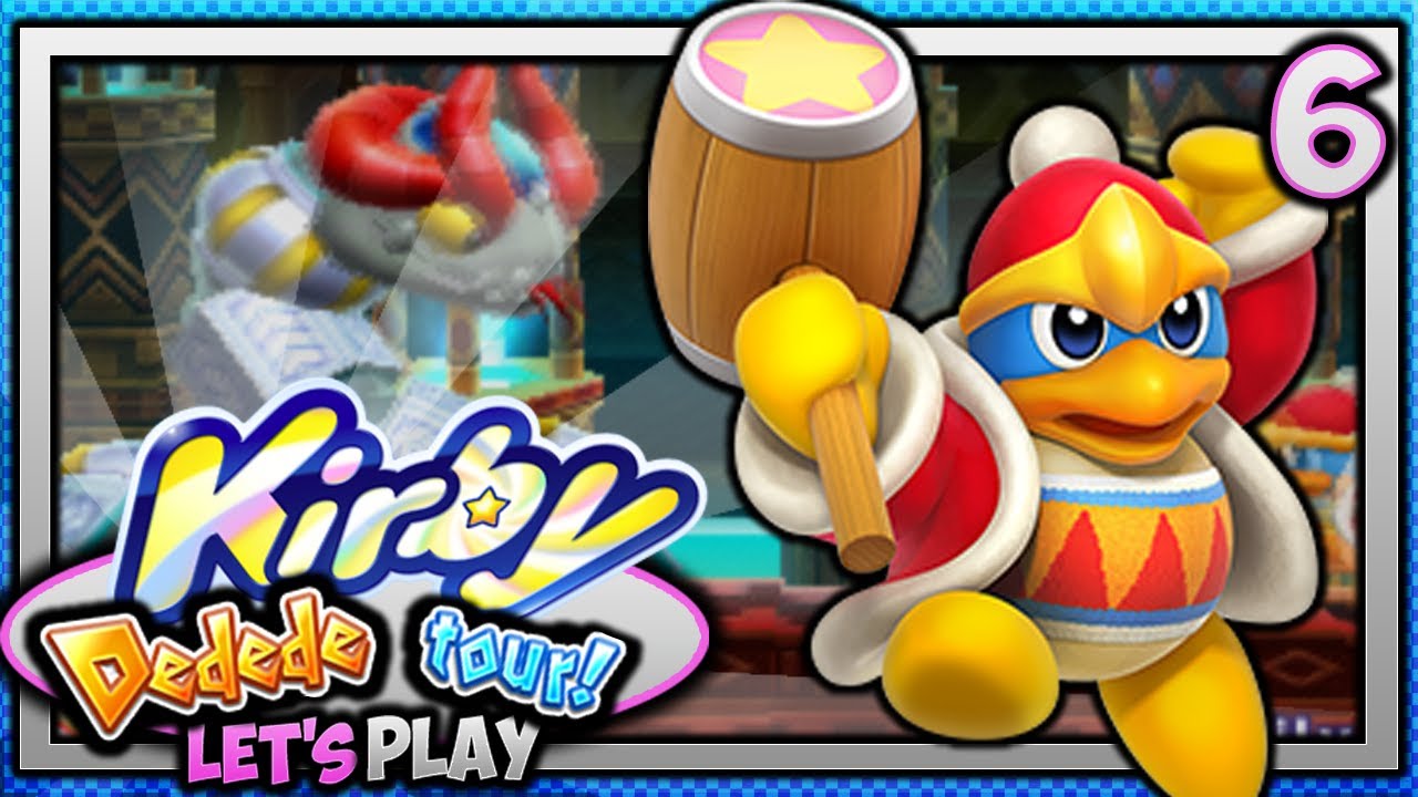 Kirby Triple Deluxe - Dedede Tour Level 6 - YouTube