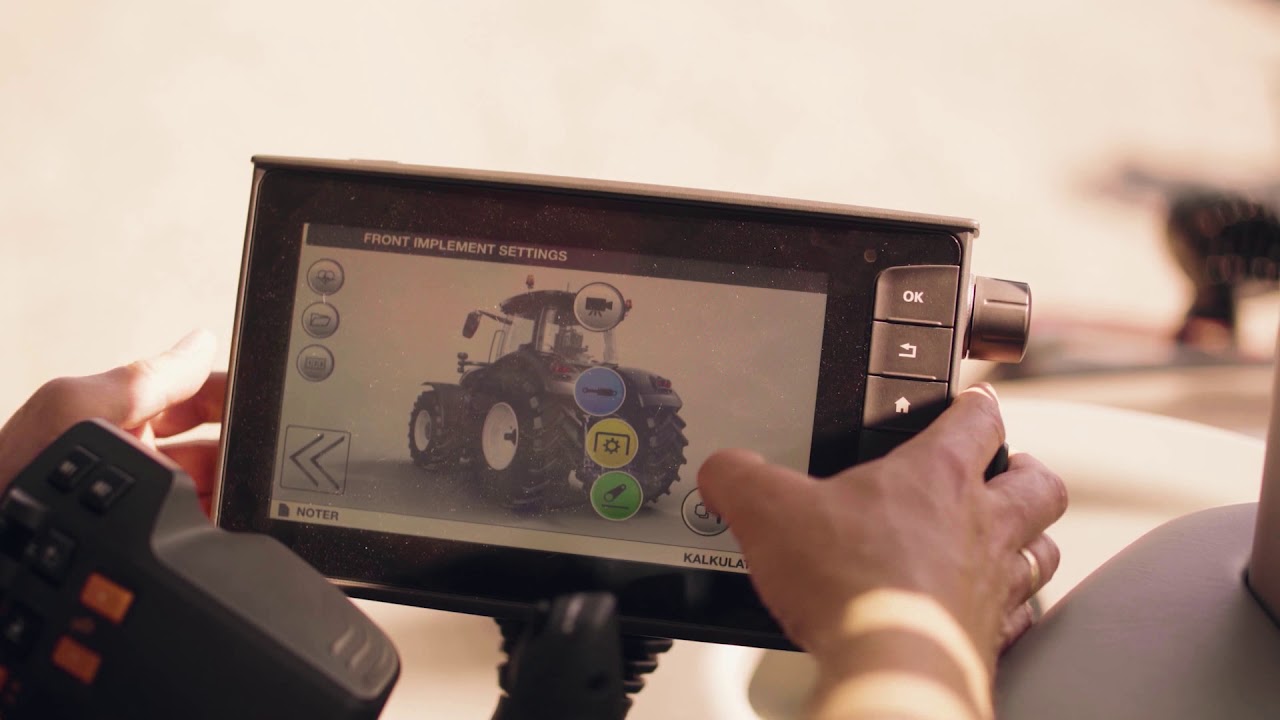 Sådan opretter du en profil til dine redskaber i Valtra SmartTouch - YouTube