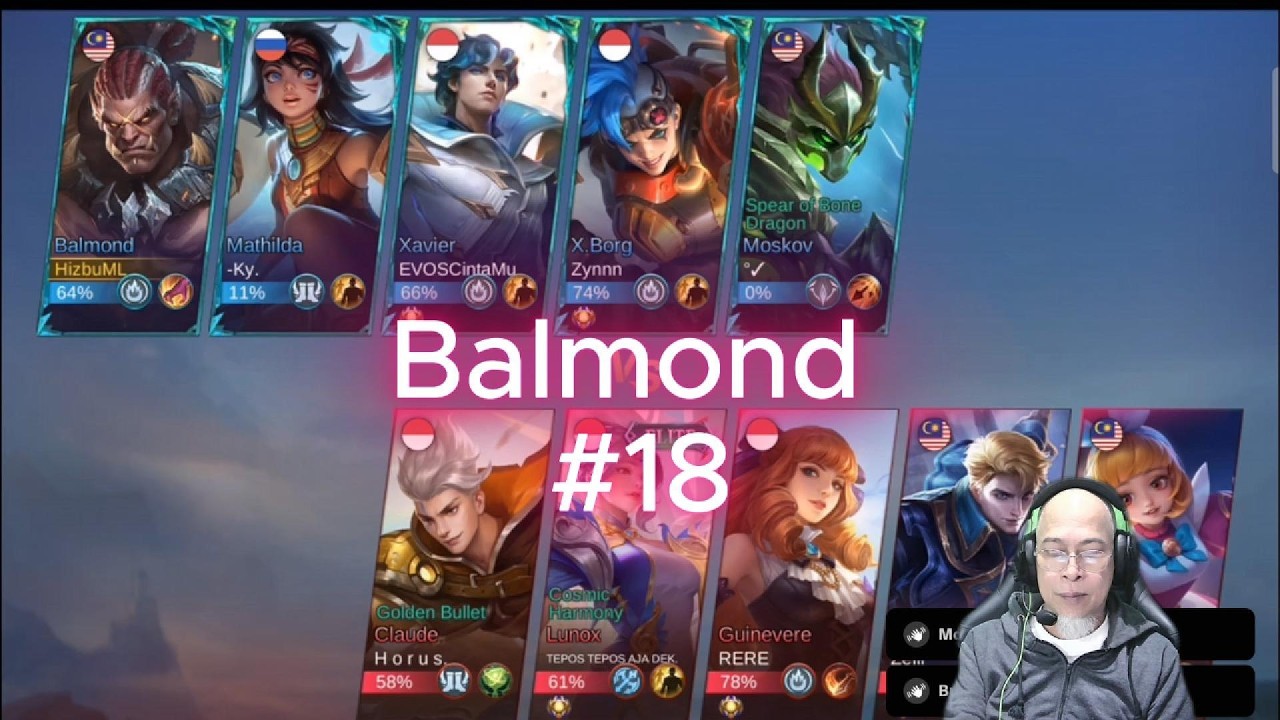 Balmond #18 - Mobile legends: Bang Bang - YouTube