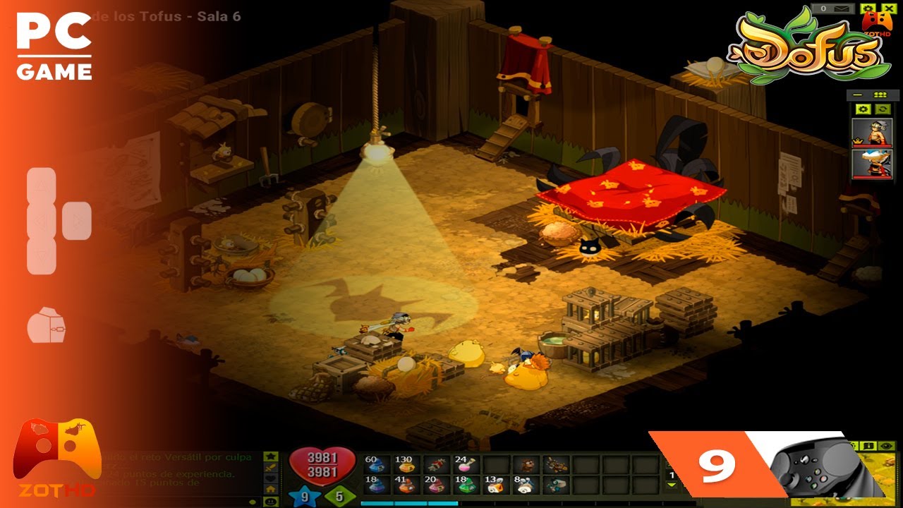 Dofus Gameplay Español | Mazmorra De Los Tofus - PC - YouTube