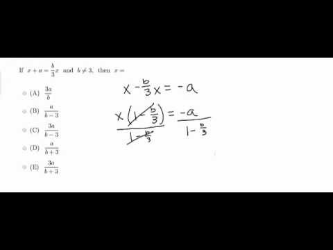 MDTP Calculus Readiness Test: Solution to Question 32 (Updated) - YouTube