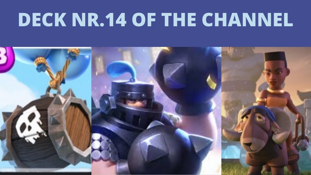 MEGA KNIGHT - RAM RIDER - SKELETON BARREL DECK/ DECK GRAN CAVALIERE ...