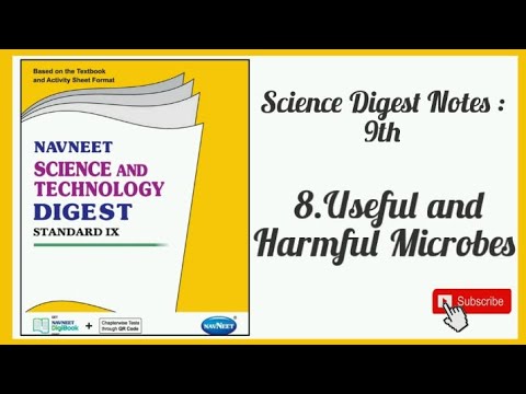 8. Useful and Harmful Microbes / 9th Science Digest Notes. - YouTube