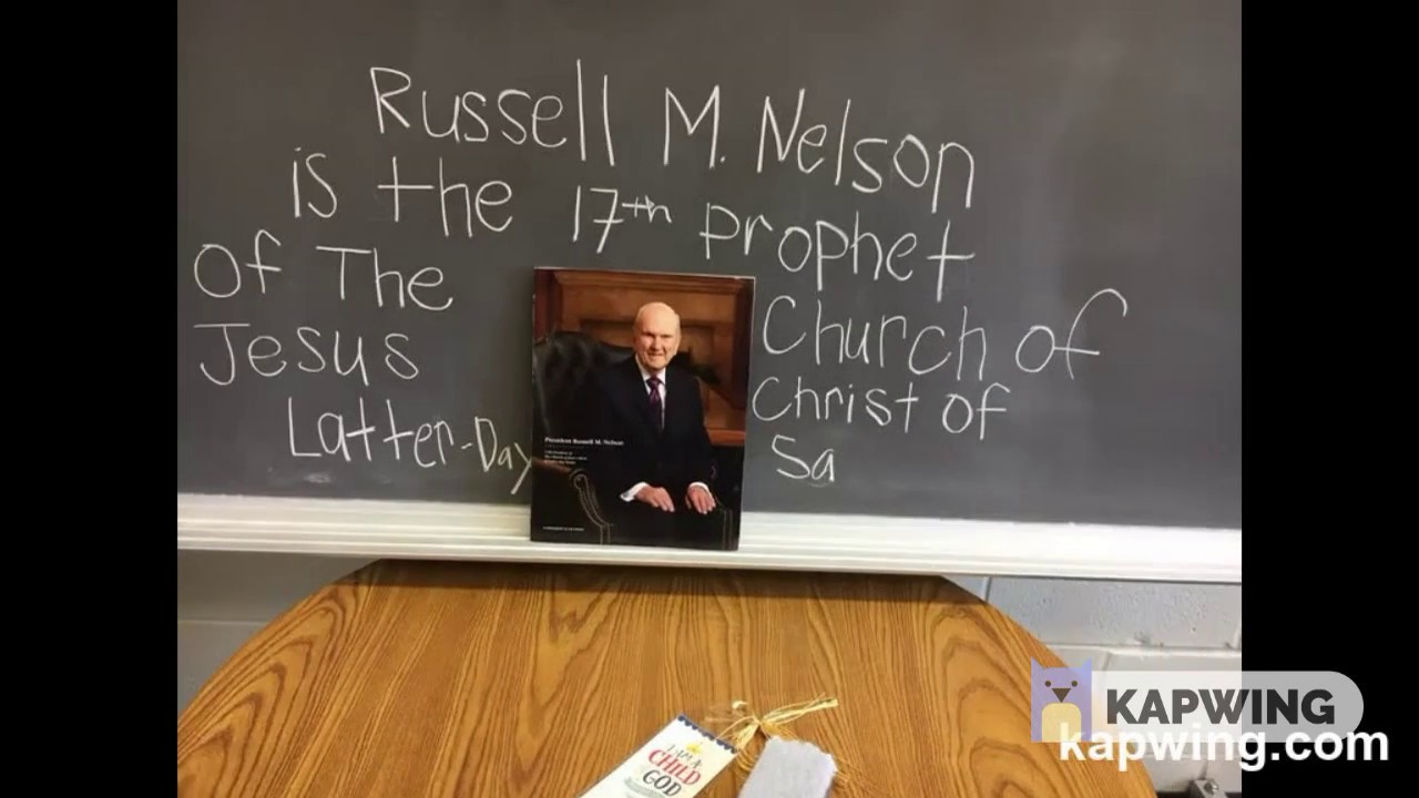Russell M Nelson LEGO video - YouTube